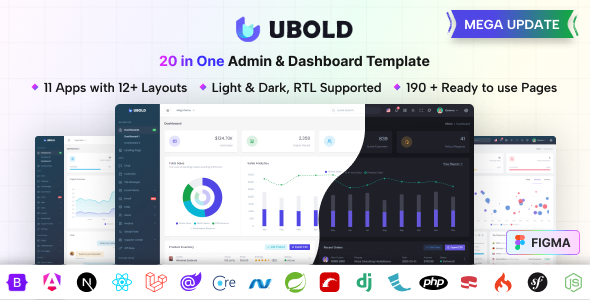 UBold - 20 in One Admin & Dashboard Template | Nullsto : Best Webmaster Forum
