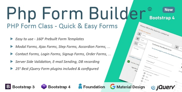 Php Form Builder Advanced Html Forms Generator With Drag And Drop 9790